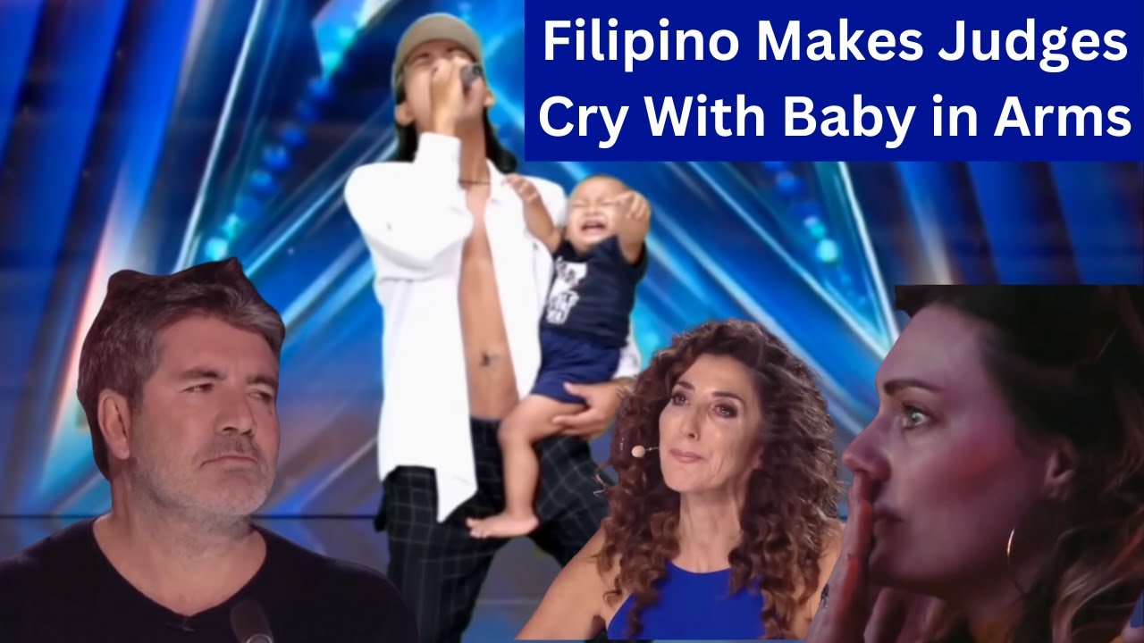 Two Rock Fans REACT To Filipino Makes Judges Cry With Baby in Arms ...