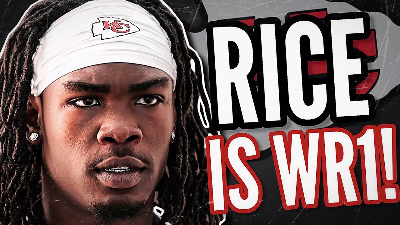 Chiefs about to UNLEASH Rashee Rice on the NFL🚨 RICE IS WR 1 IN KC💯 ...