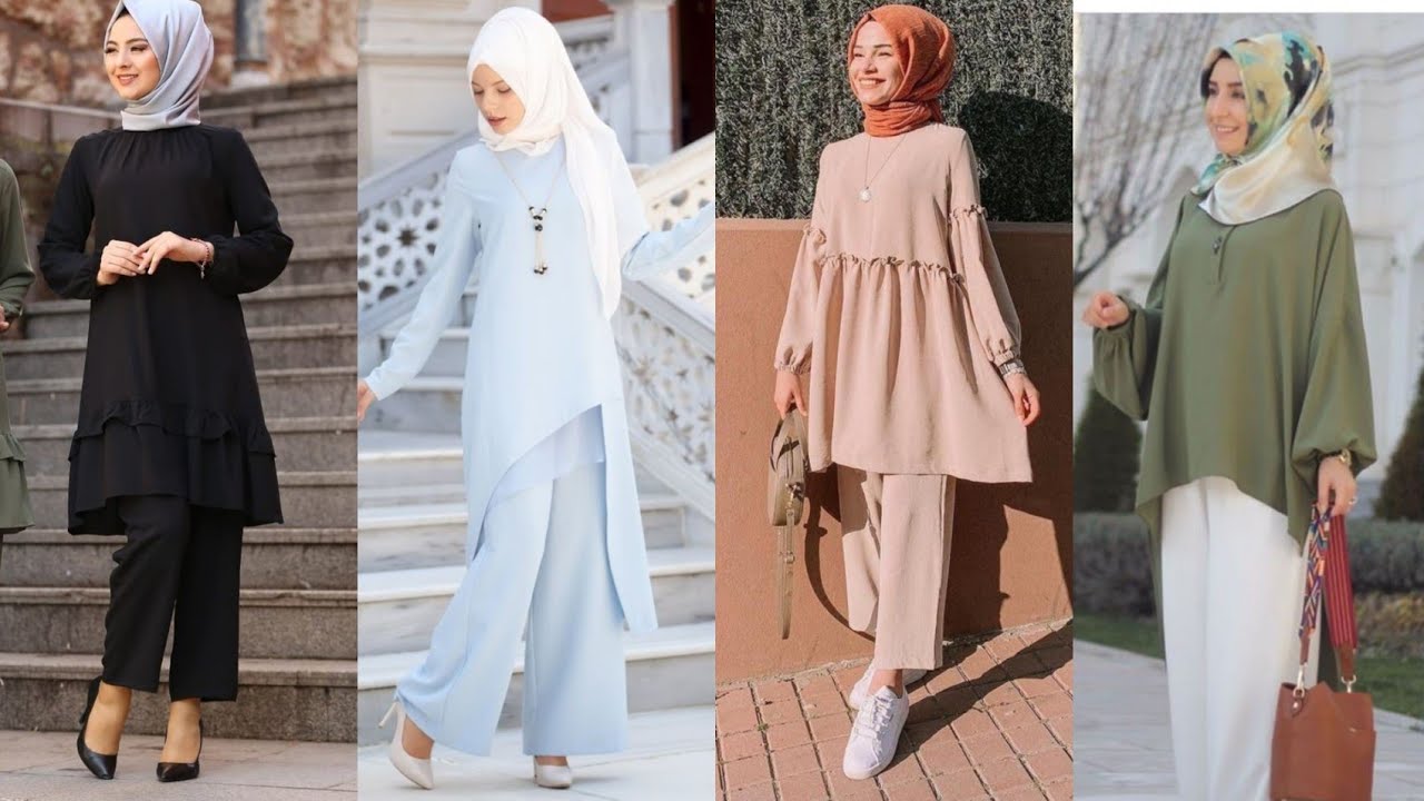 MUSLIMALAR UCHUN DVOYKALAR MODELLARI| MÜSLÜMAN KADINLAR İÇİN IKILI ...