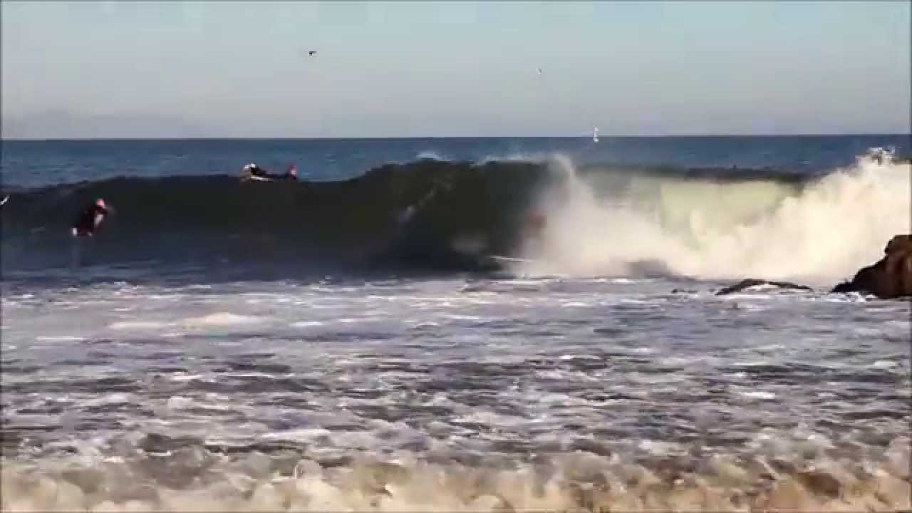 Surfing~Sandbar~SB~Hurricane Marie~ 8/27/14 - YouTube