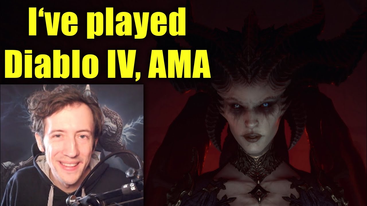 I've played Diablo 4 and it's FINALLY time to talk about it, AMA - HUGE ...