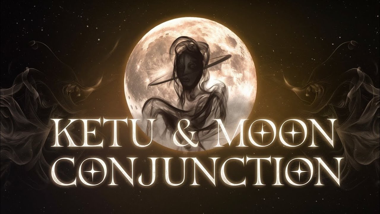 Ketu & Moon Conjunction in Astrology II केतु और चंद्र युति का फल - YouTube