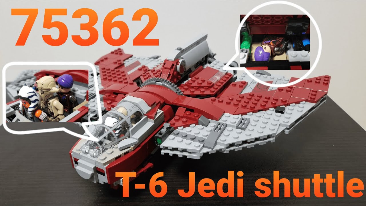 LEGO Star Wars 75362 Ahsoka's T-6 Jedi Shuttle MOD Edition - YouTube