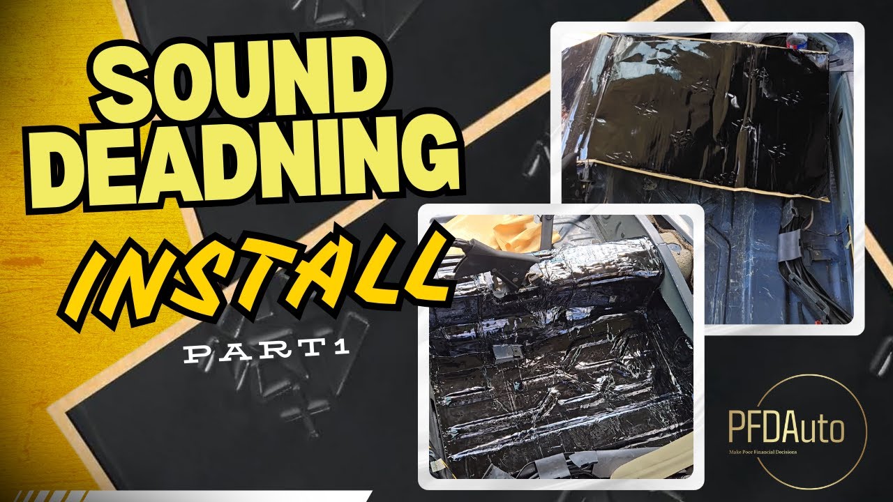 190E K Swap Project: Sound deadening install part 1. Final cleaning and ...