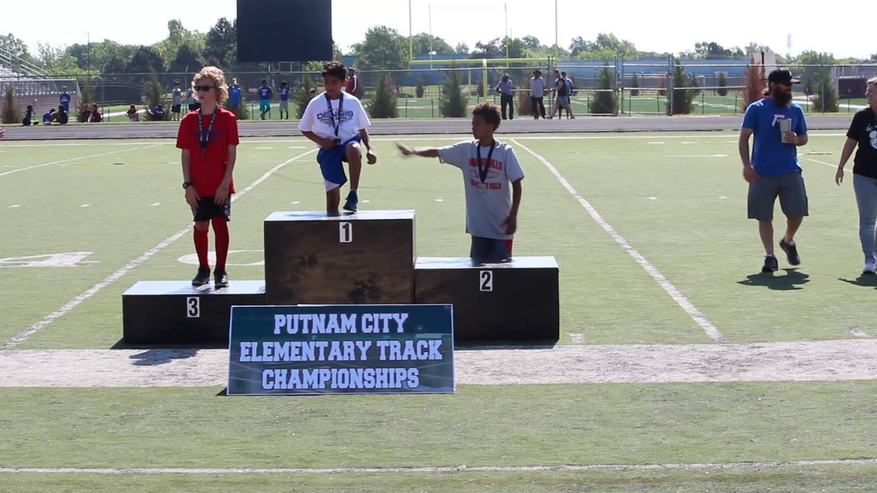 Ethan 5th Grade Track 800m District Champ 051619 - YouTube