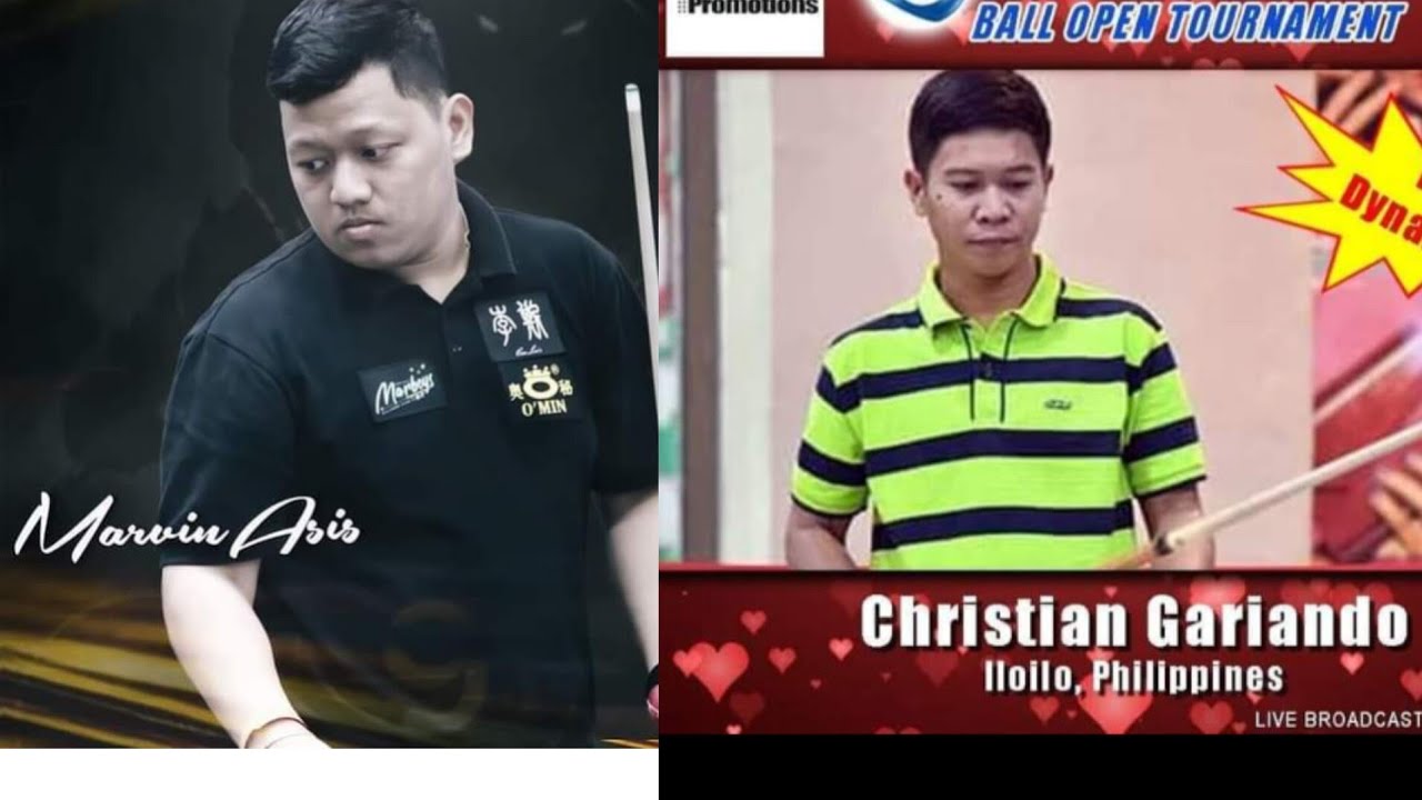 Marvin asis Vs Christian Dynamite 10balls open tournament Bacolod City ...