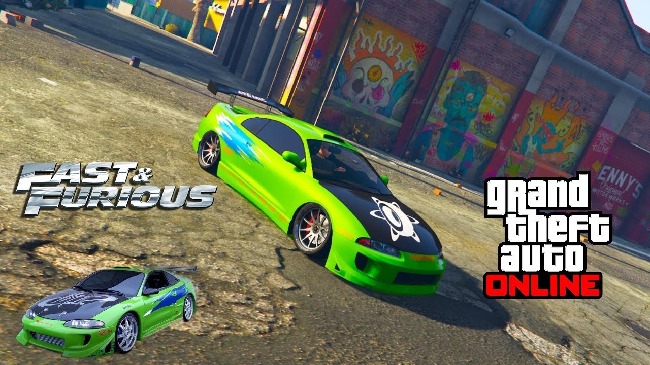 Como Fazer o Eclipse do Brian O’Conner no GTA Online! (Velozes e ...