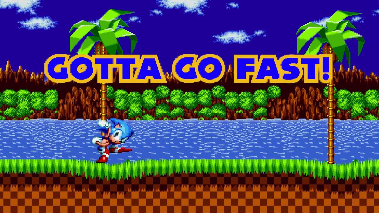 Sonic is way too fast!!!! - YouTube
