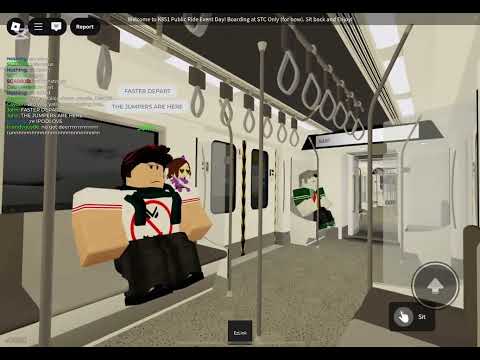 SKLRT ADMIN TRAIN #sglrt#roblox