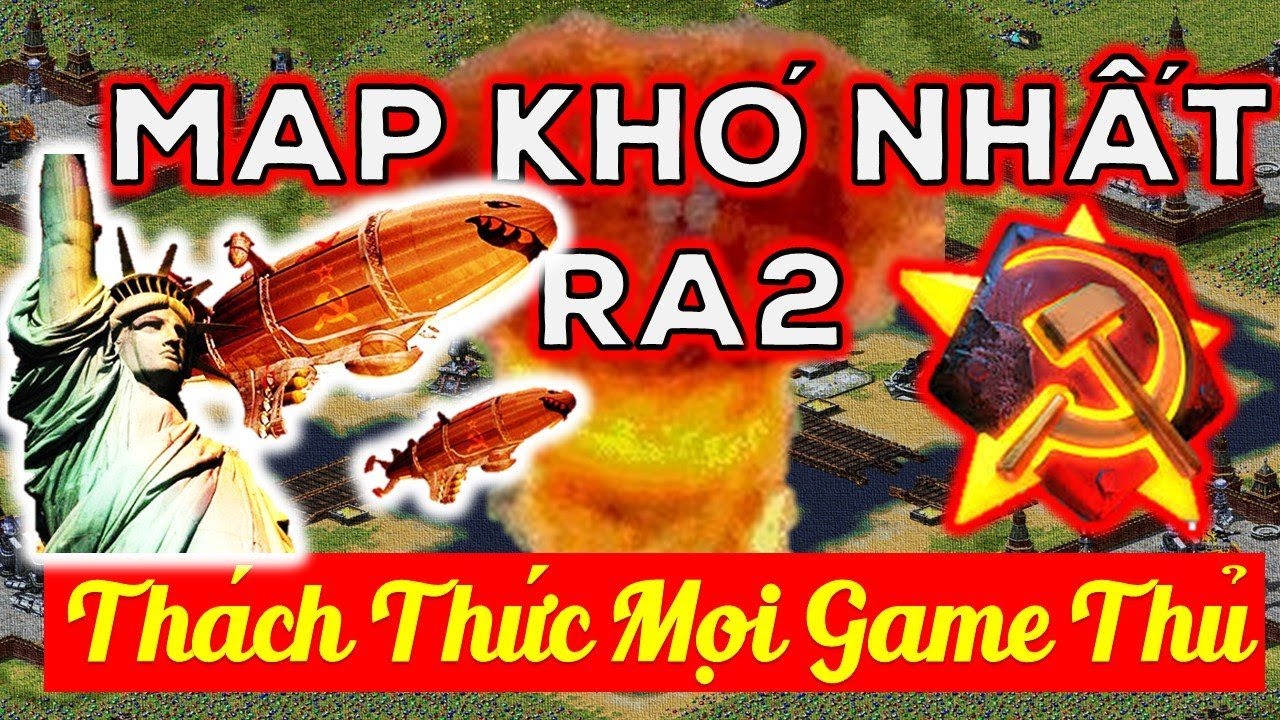 MAP KHÓ NHẤT RA2 | Red Alert 2 #1 | Hardest Map - YouTube