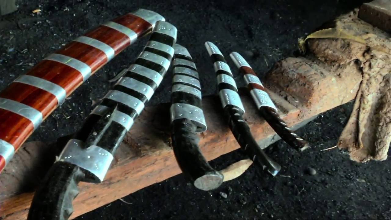 How they make Sansibar Blades in Carigara, Leyte - YouTube