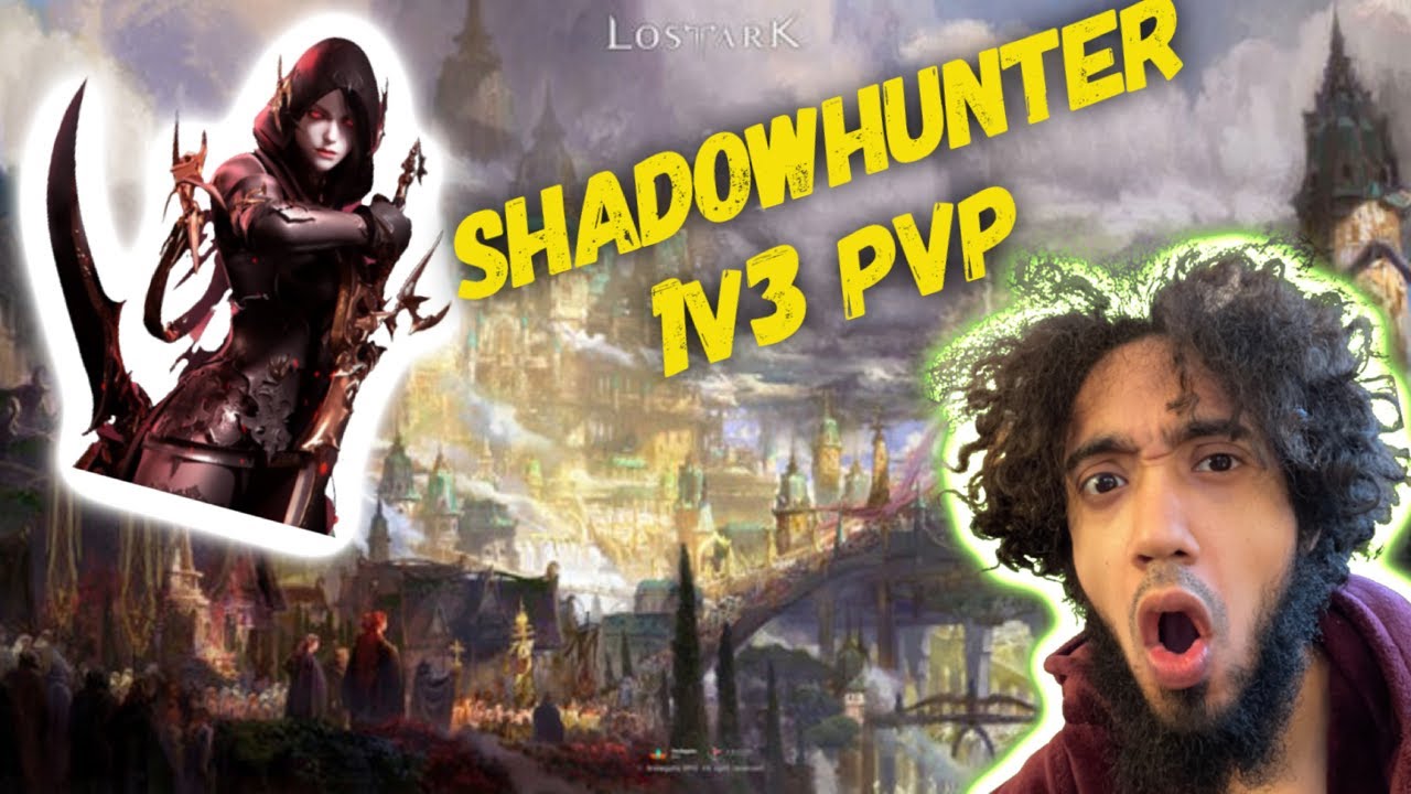 Lost Ark Shadow huntress 1v3 Domination in PVP - YouTube