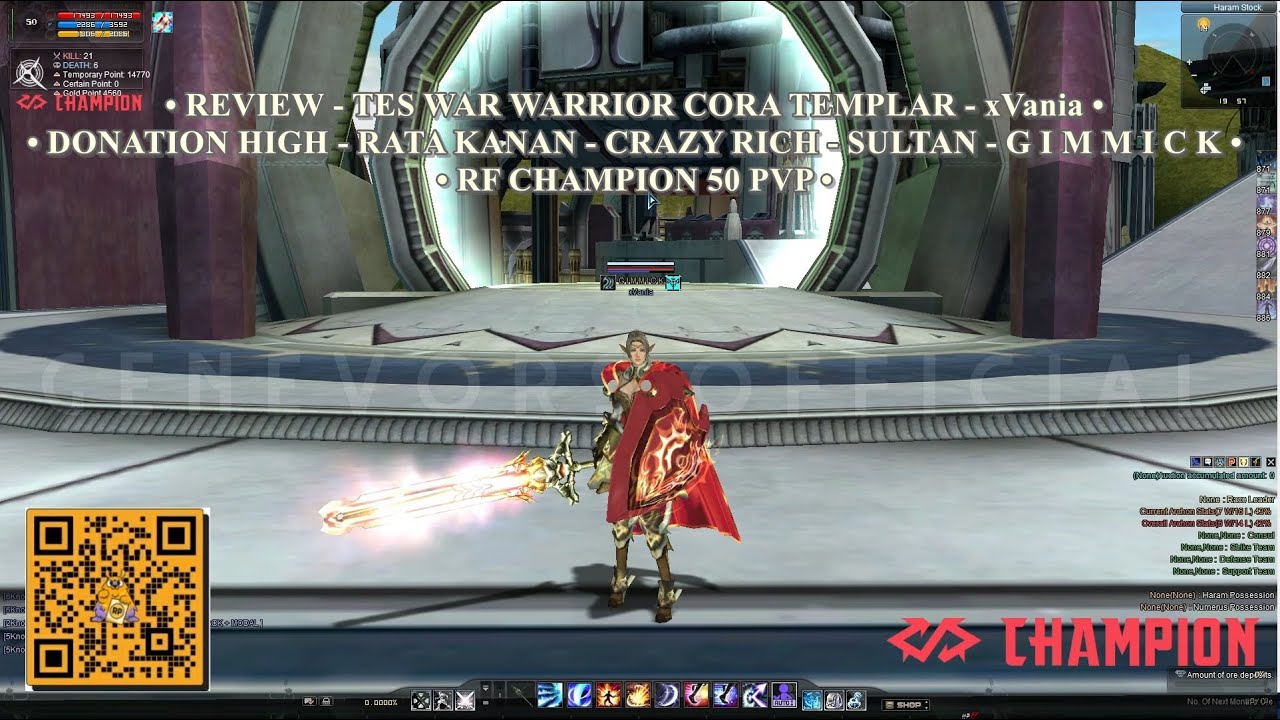 REVIEW - TES WAR WR CORA TEMPLAR - xVania • DONATE HIGH - G I M M I C K ...