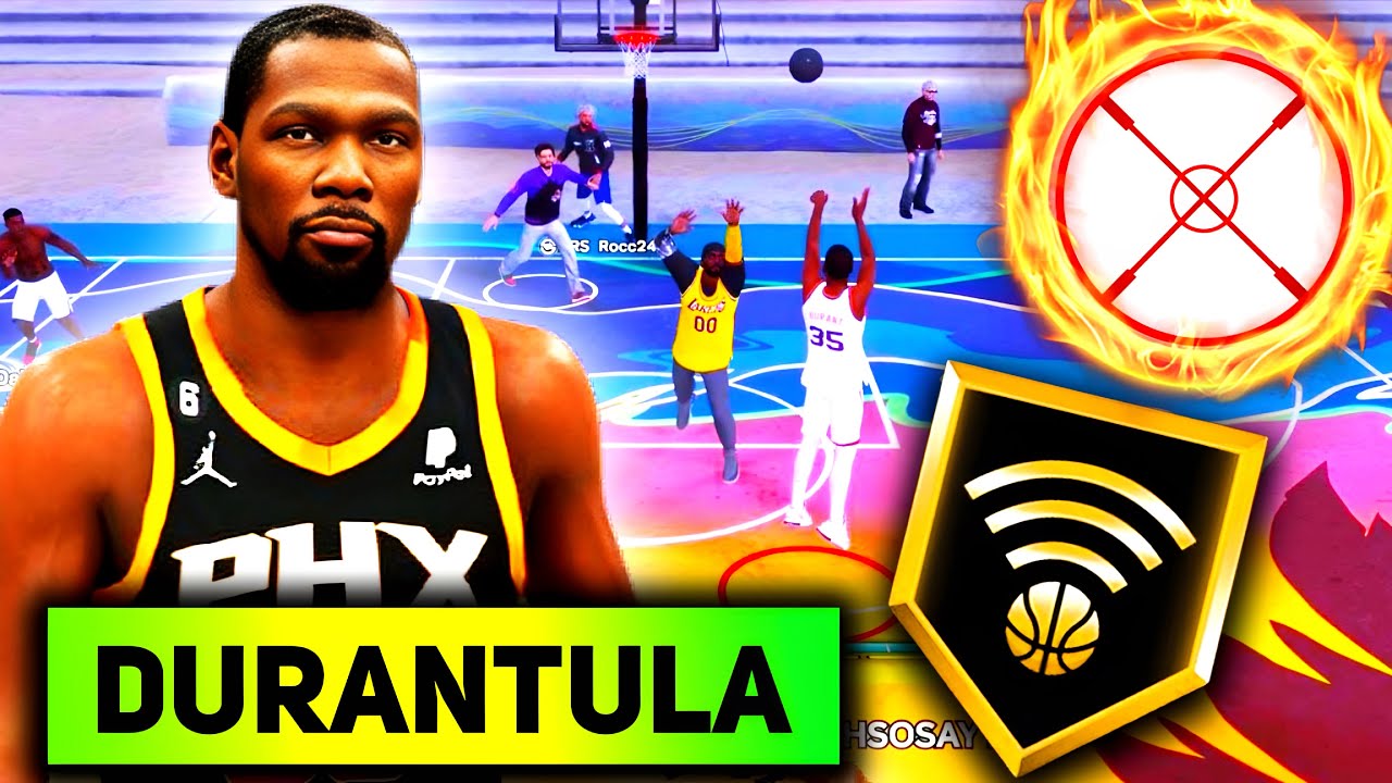 THIS 6' 11' POINT FORWARD KEVIN DURANT BUILD is A WALKING BUCKET on NBA ...