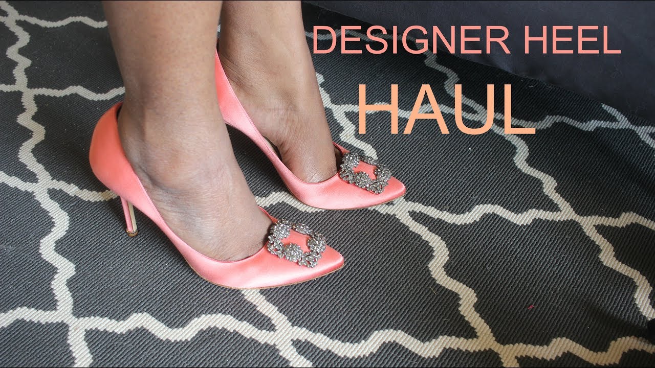 Collective Designer Heel Haul: Manolo Blahnik, Jimmy Choo, Burberry ...