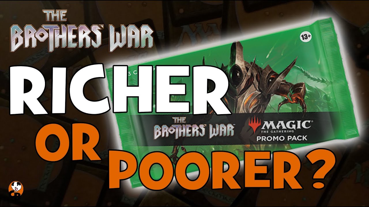 MTG PROMO PACK OPENING - WIN OR BIN? - THE BROTHERS WAR MTG - YouTube