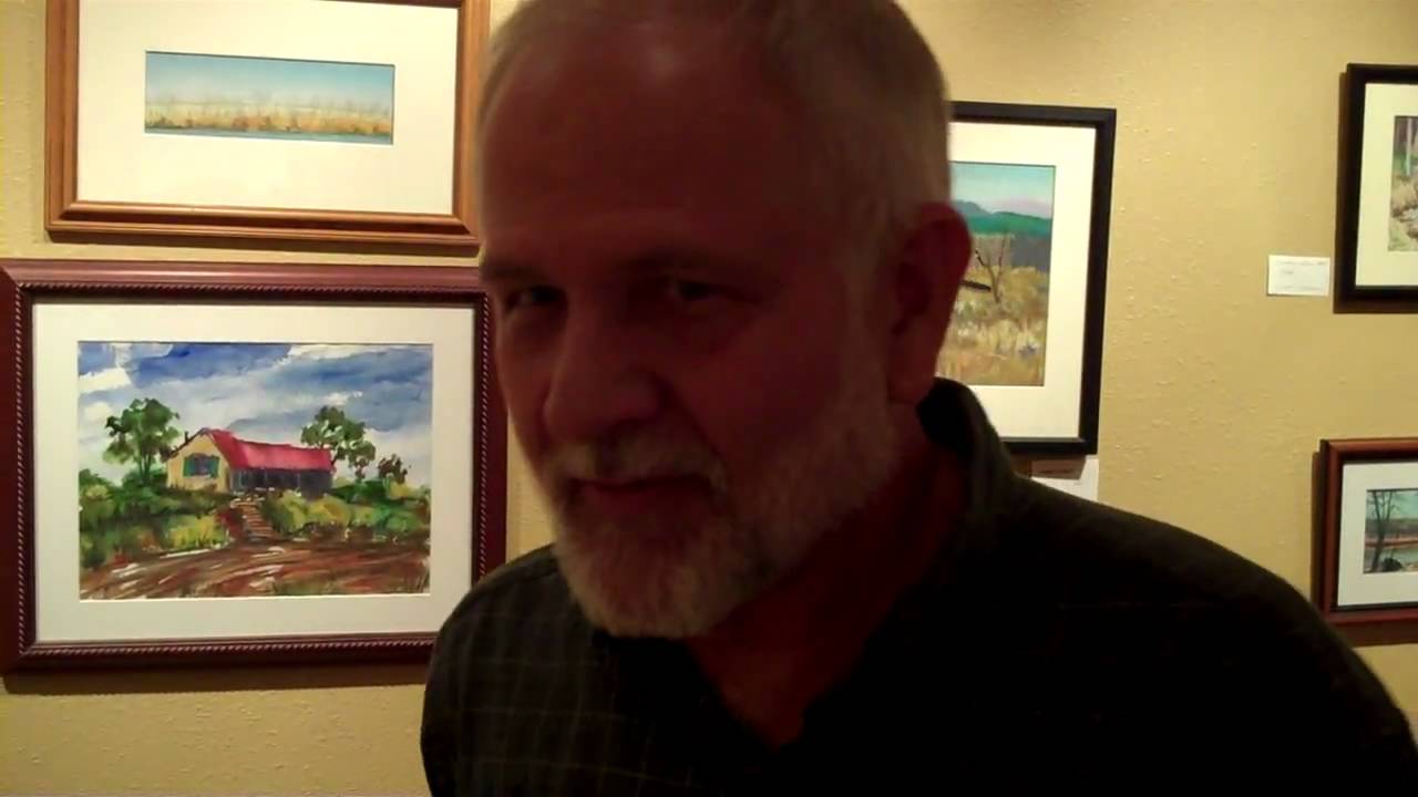 Barry Bogue talks about his aspirations and interests in art. - YouTube