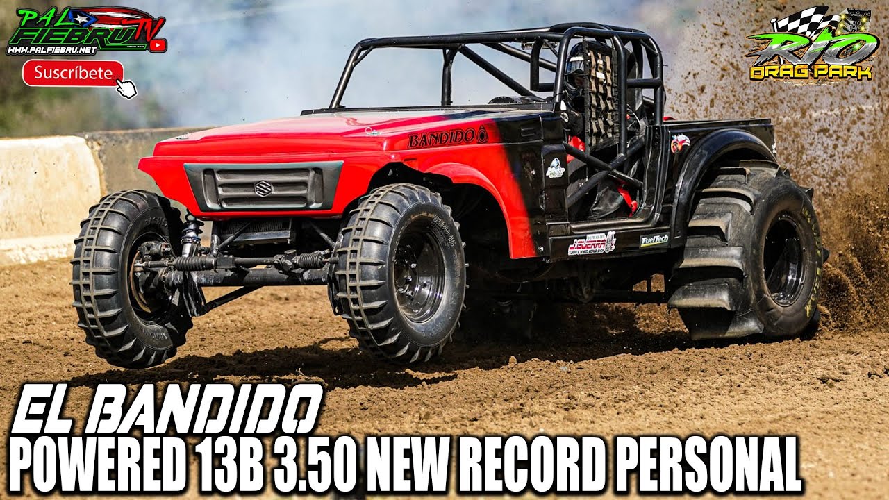 1000hp El Bandido Powered 13b Turbo New Record Personal 3.50 |Rio Drag ...