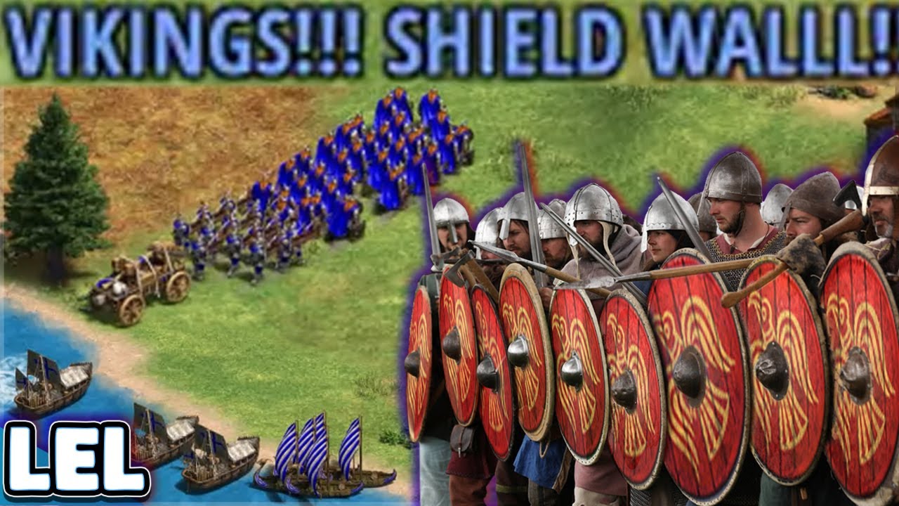 Vikings Shield Wall! (Low Elo Legends) - YouTube