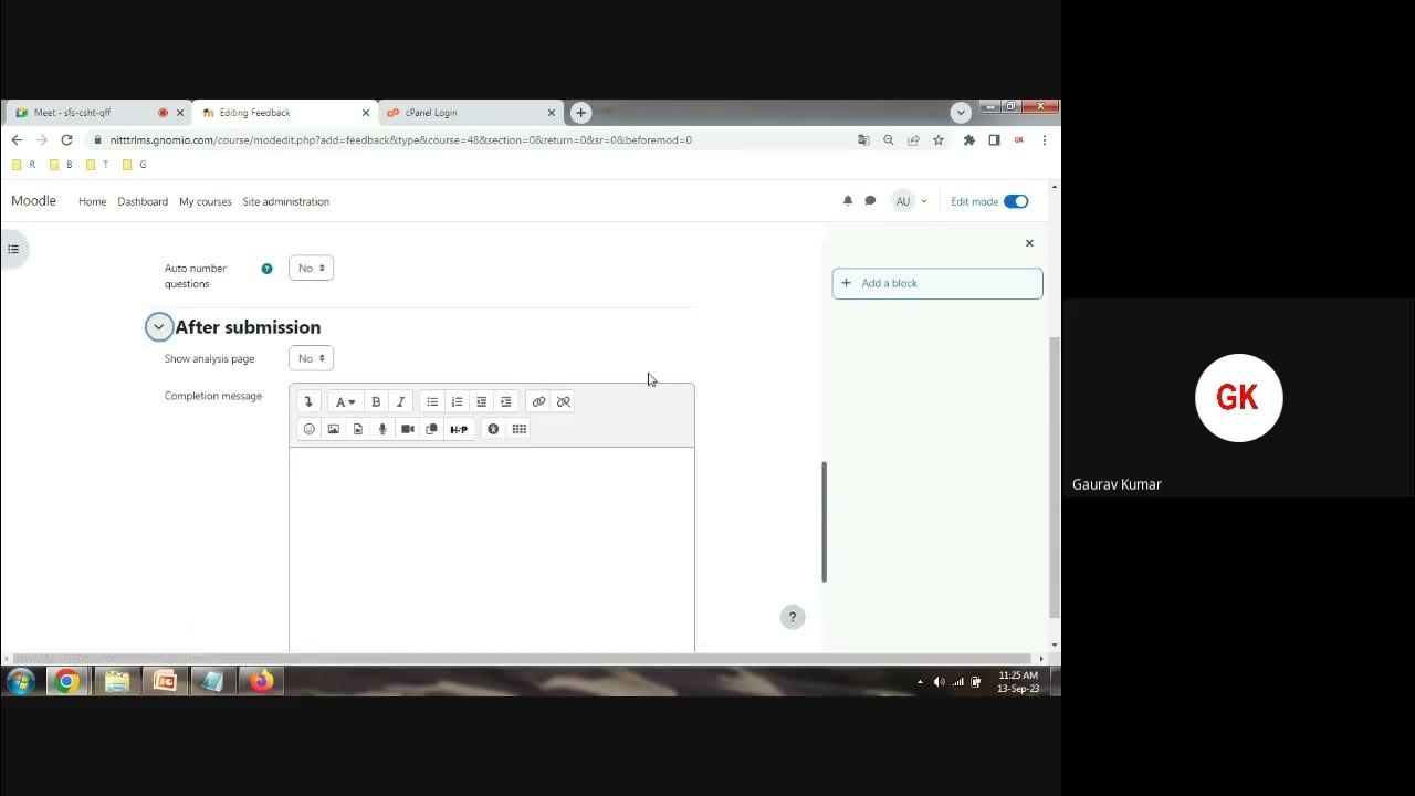 Moodle LMS Part II by Dr Gaurav Kumar - YouTube