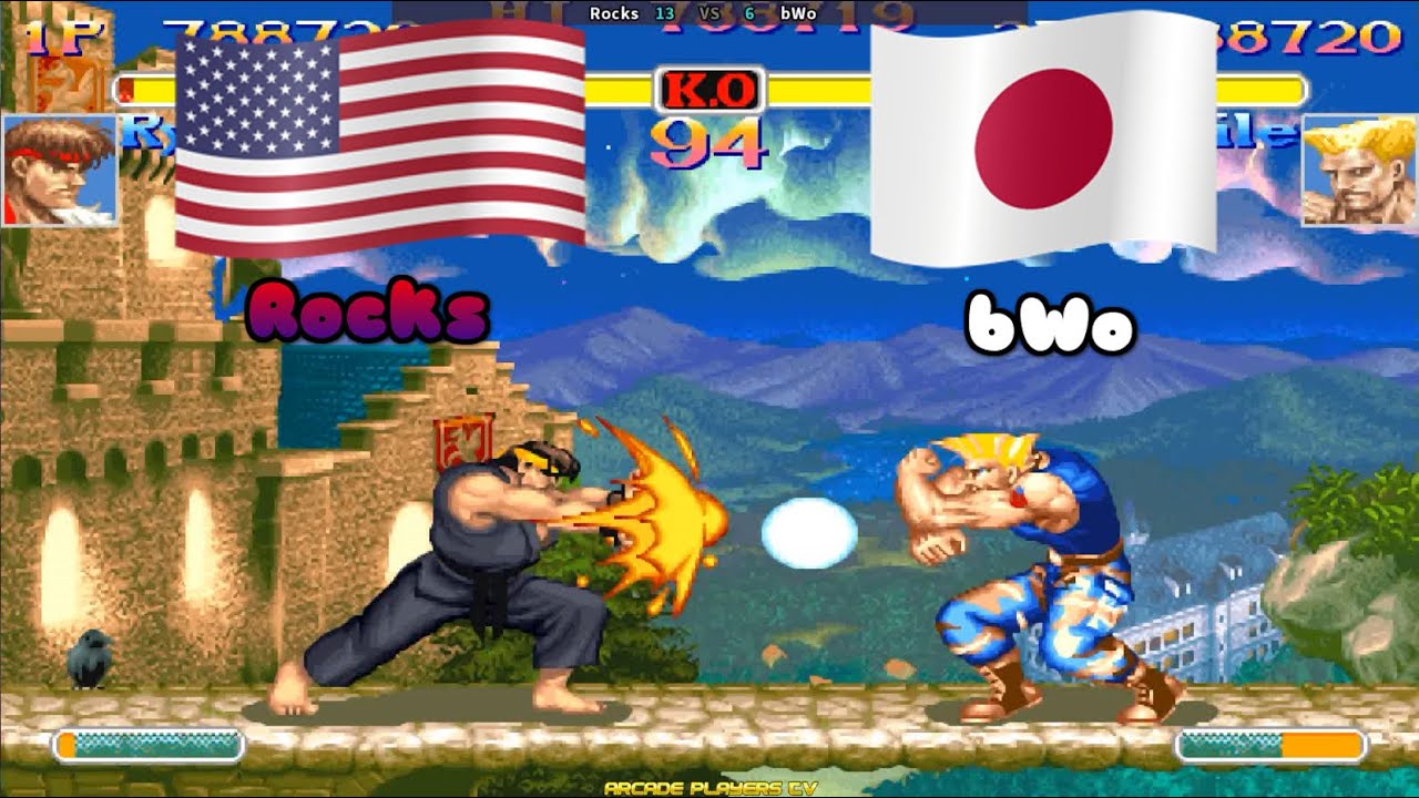 スーパーストリートファイターII X Rocks (Usa) vs bWo (Japan) Super Street Fighter 2 ...