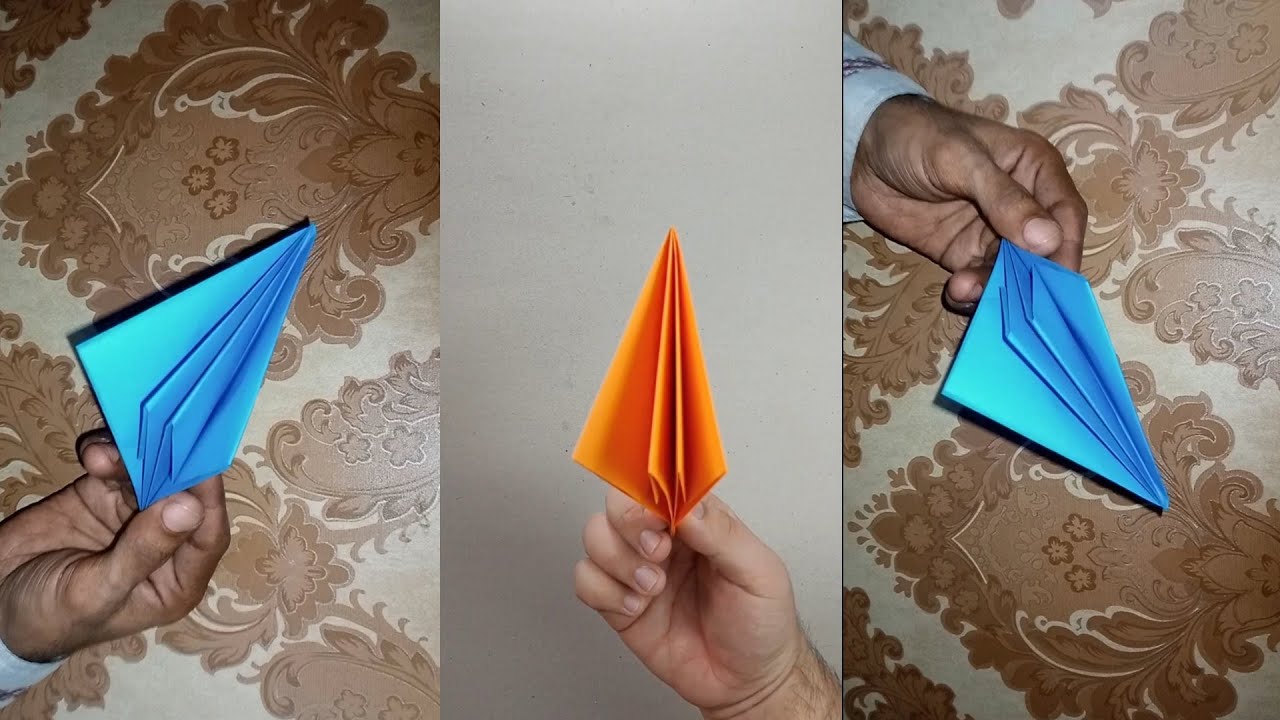 How to make paper popper! Loud and easy origami - YouTube