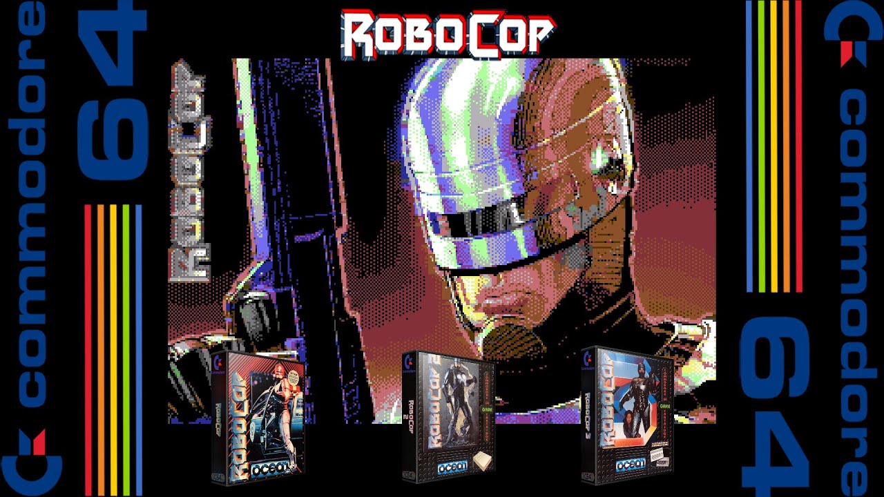 ROBOCOP Trilogy On The C64 (1989 To 1992) - YouTube