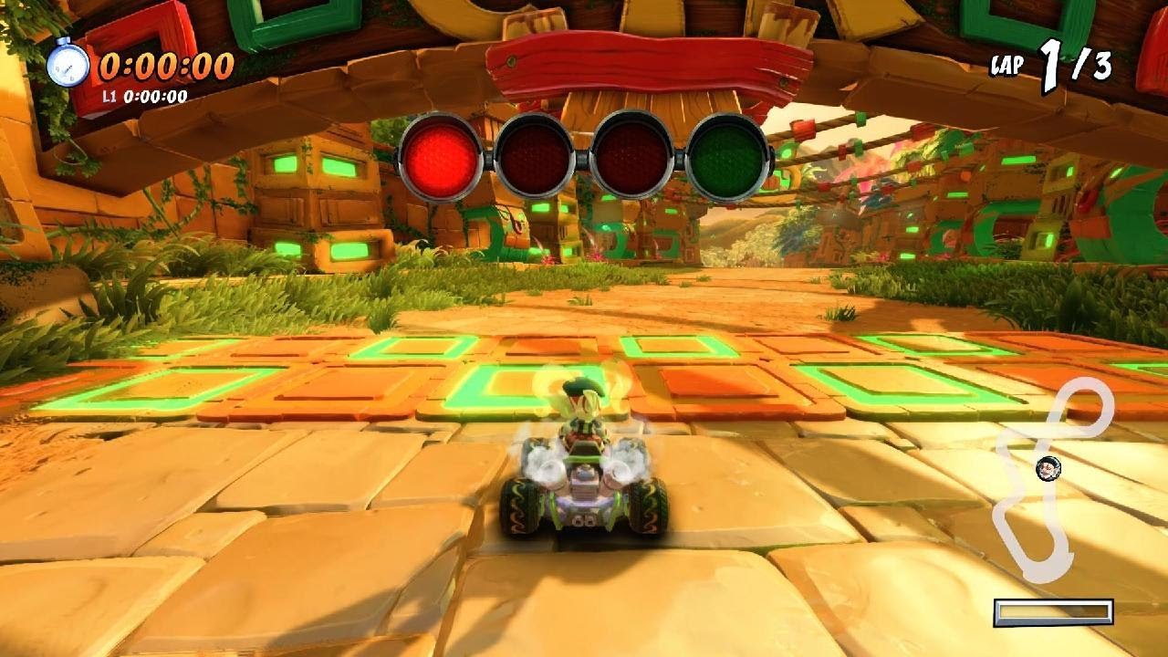 Crash Team Racing Nitro-Fueled Jungle Boogie Dev Time - YouTube