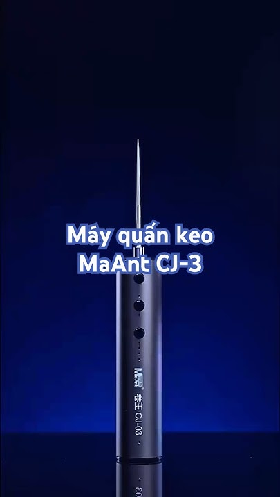Máy Quấn Keo Liền Trục Maant CJ-3 - YouTube