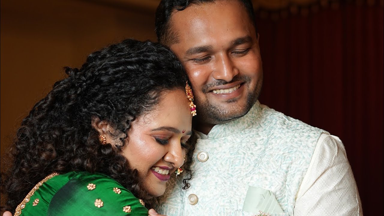 Rohit and Akshata Engagement ceremony cinematic video film - YouTube