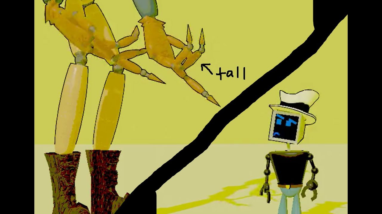 Comically Tall man - YouTube