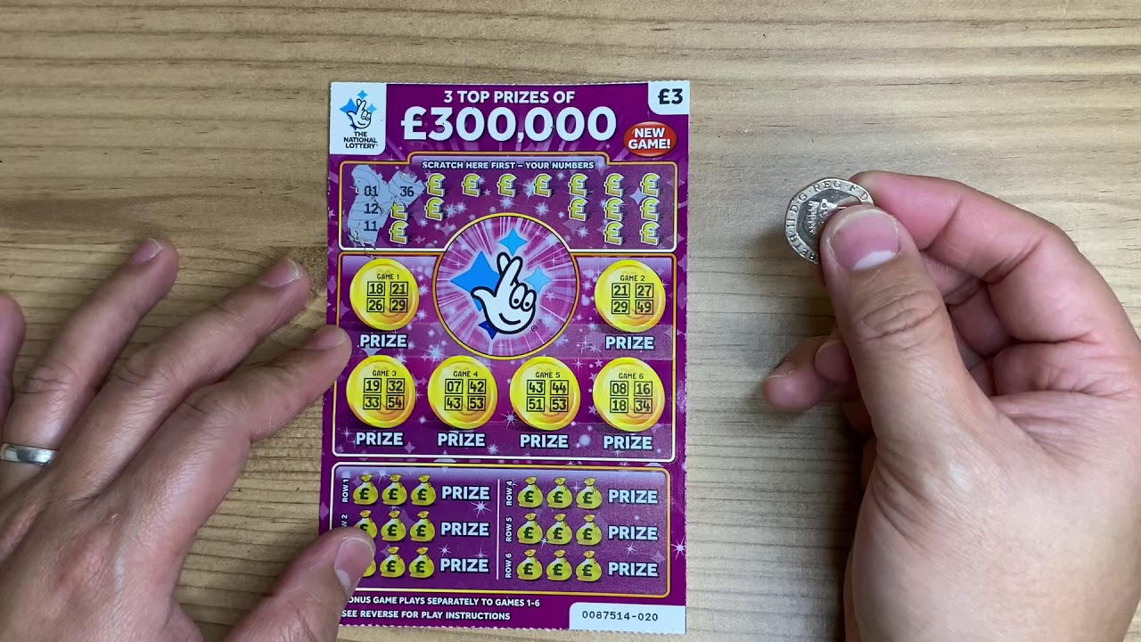 FRIDAY SCRATCH | WIN £300000 | National Lottery | Scratch It Away - YouTube