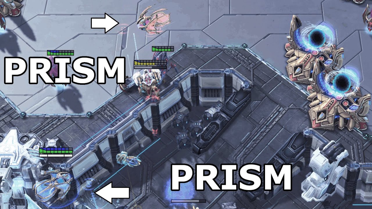 EXTREME PRISM MICRO - SharpenedEdge vs whalemean - Starcraft 2 AI - YouTube