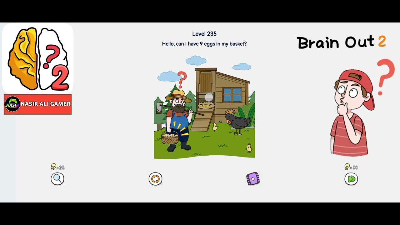 Brain Out 2 Level 235 Walkthrough Solution - YouTube