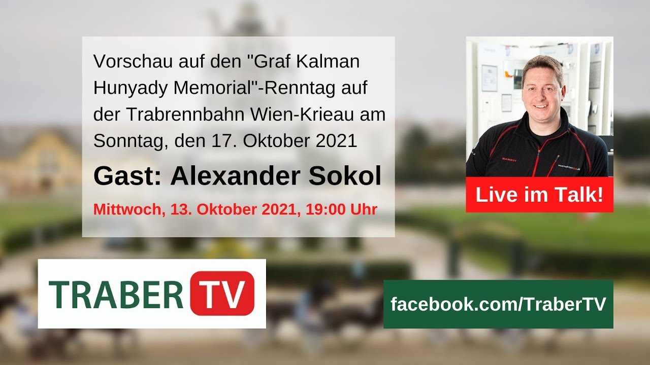 Vorschau auf den Hunyady-Renntag in Wien-Krieau am 17.10.2021, Gast ...