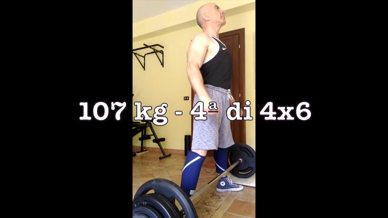12 febbraio 2020 - Stacco sumo 107 kg - YouTube