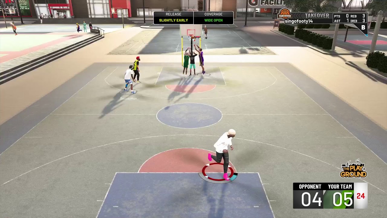 NBA 2k20 full court shot - YouTube