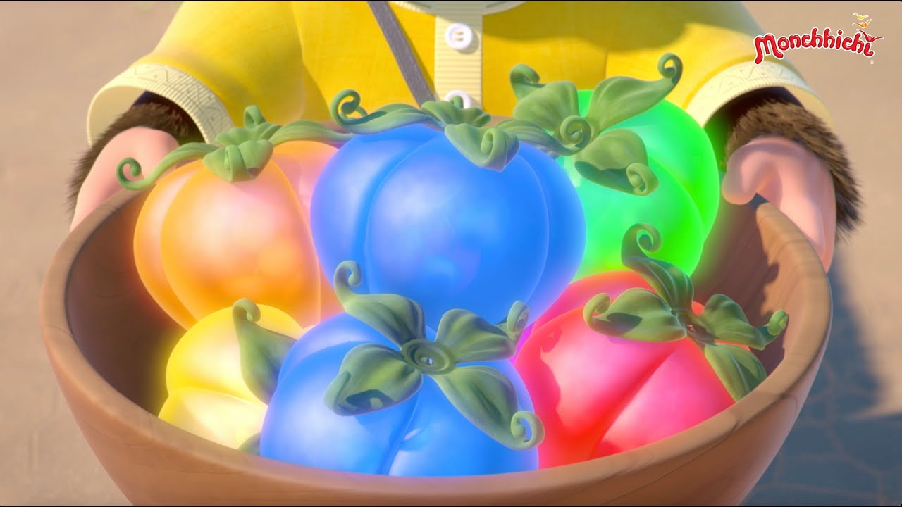 Colorful fruits | Monchhichi in English | Animation for Kids - YouTube
