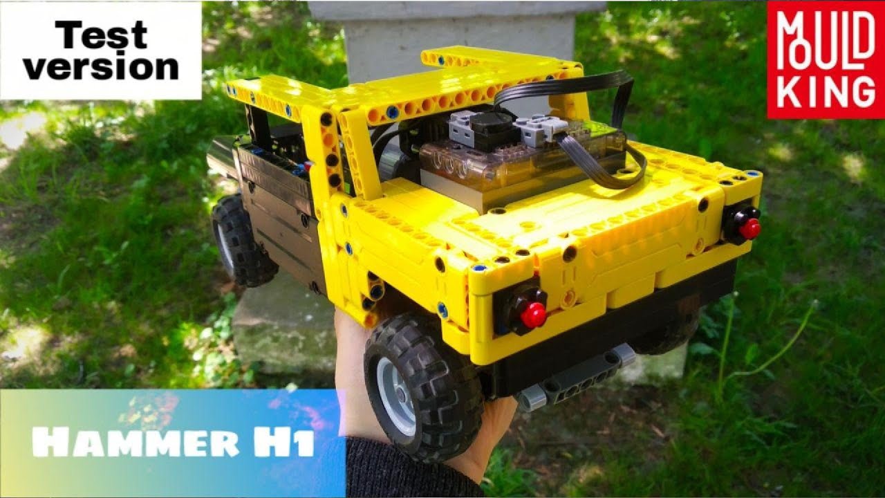 [MOC] Hammer H1 Test Version V1 Test Drive Lego Technic Хаммер Лего ...