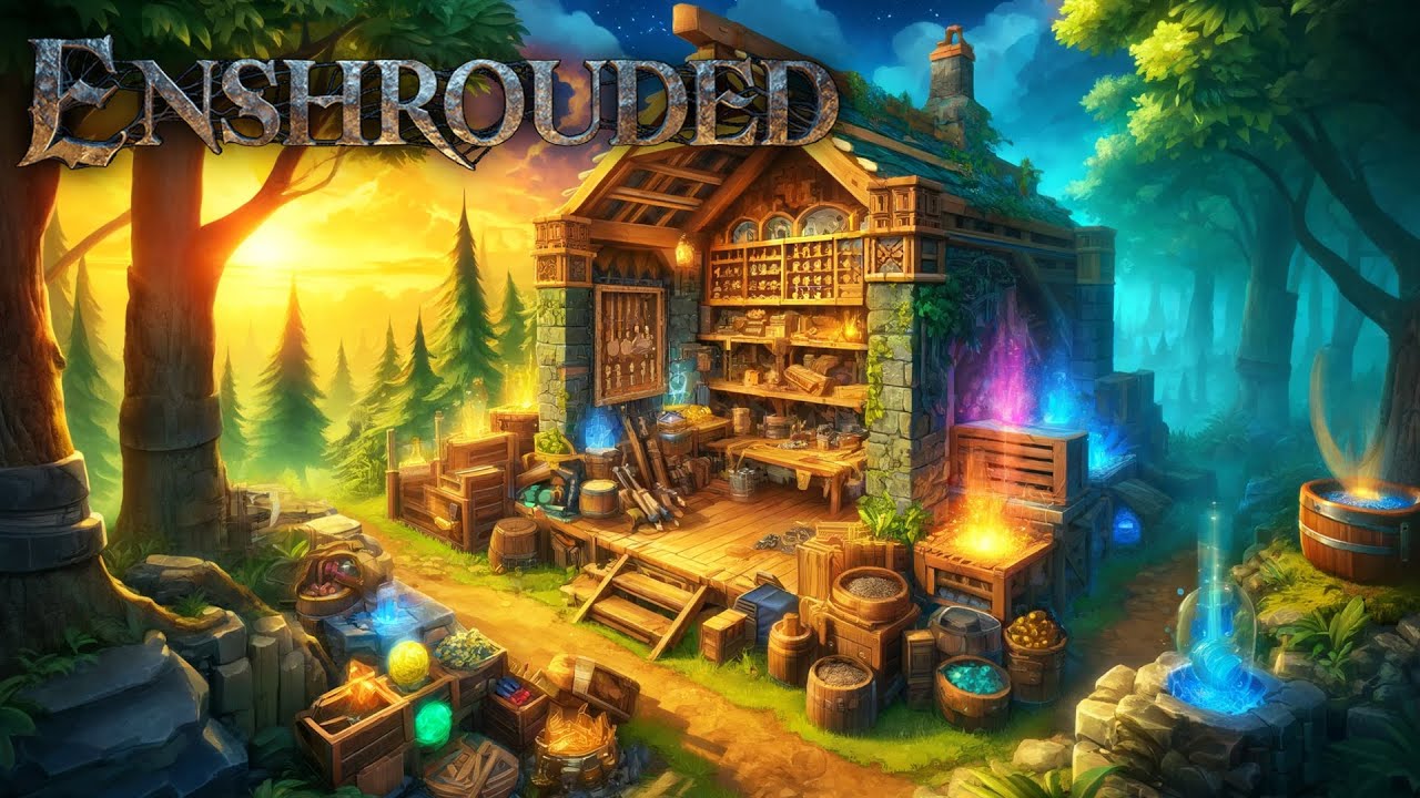 Building The Storage Room | Enshrouded | - YouTube