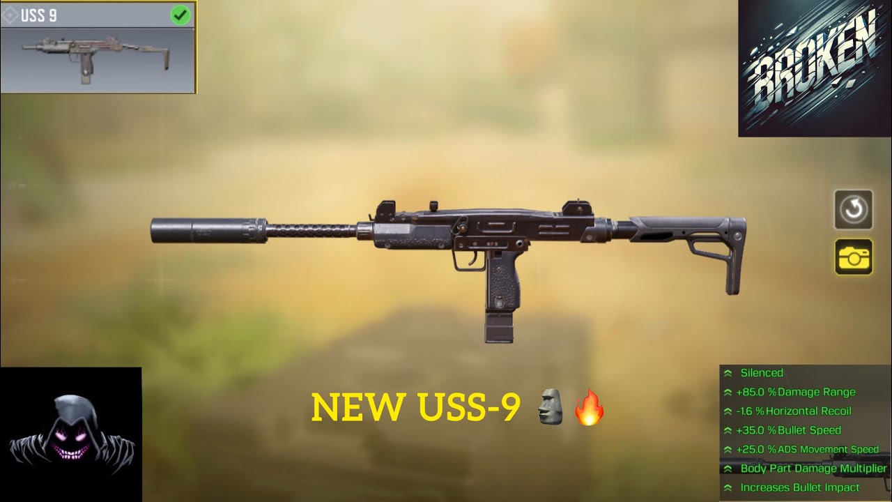 NEW USS 9 Is MONSTER CODM| uss 9 codm best gunsmith | - YouTube