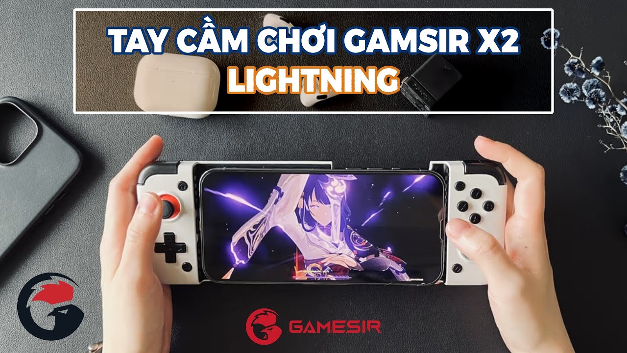 Tay Cầm Chơi Dành Riêng Cho IOS , Gamesir X2 Lightning Cắm Là Chơi Ngay - YouTube