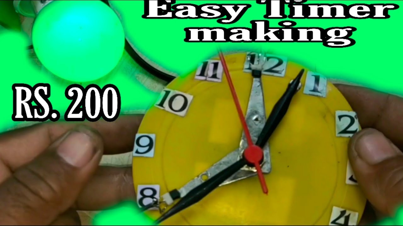 Timer 100% workable hand made making - YouTube