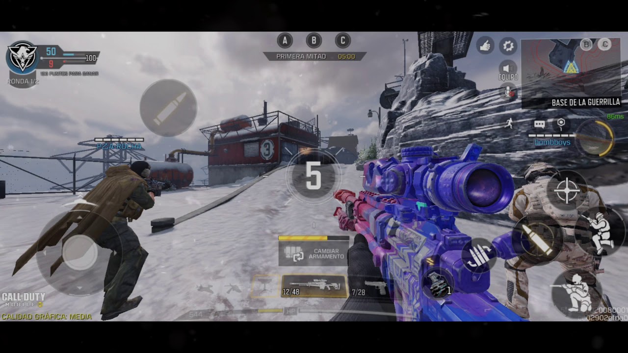 RECLAMANDO EL NUEVO GHOST 😱⚔️ Y PROBANDOLO EN LA NIEVE ️☃️ // Call of ...