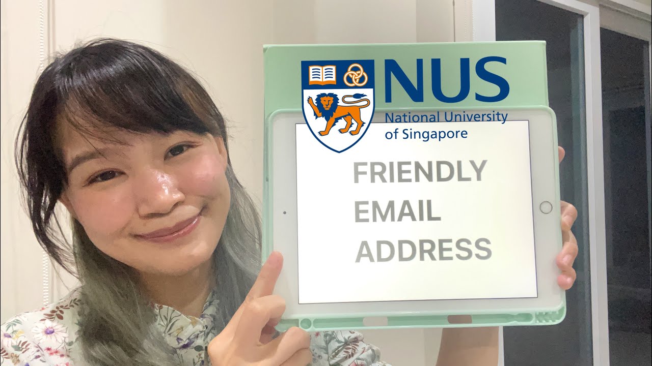NUS Tips | Rename your email address to be more friendly [ENG] - YouTube