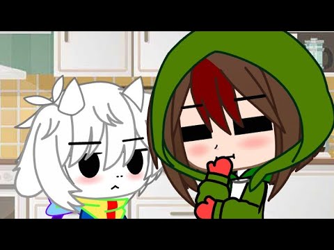 ||Que Voz é essa?||MEME||Gacha Club||Chara e Asriel Storyshift||♡🍫😂 ...