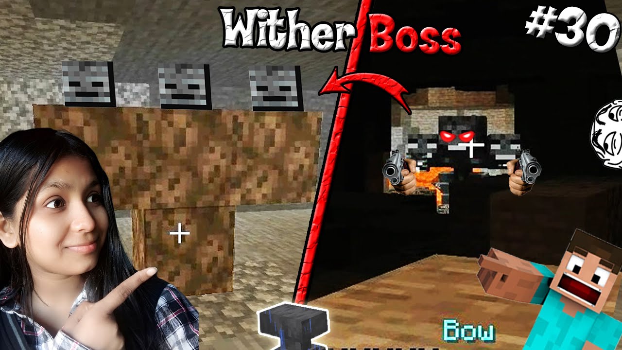 I Finally Spawn Noob Wither Boss | Fight Wither Boss | Last Part ...