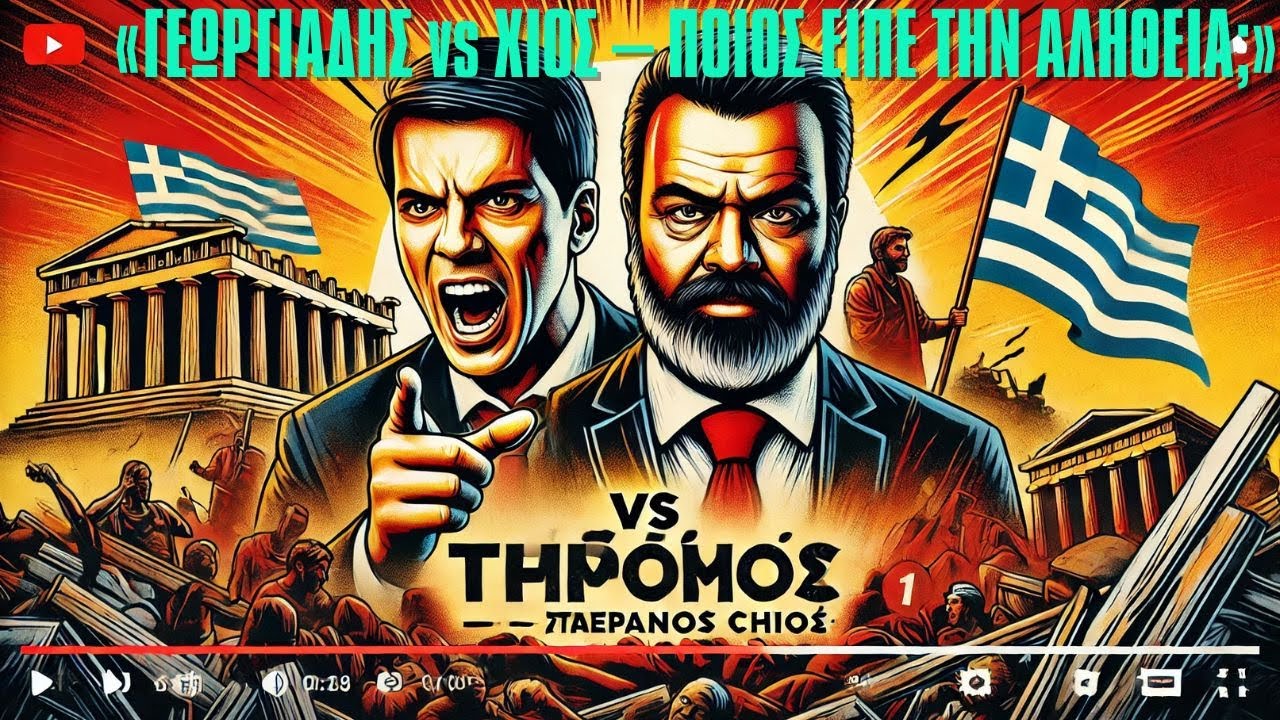 🔥 Γεωργιάδης vs. Στέφανος Χίος – Ποιος ΕΙΠΕ ΠΡΩΤΟΣ για το ΜΠΑΖΩΜΑ στα ...