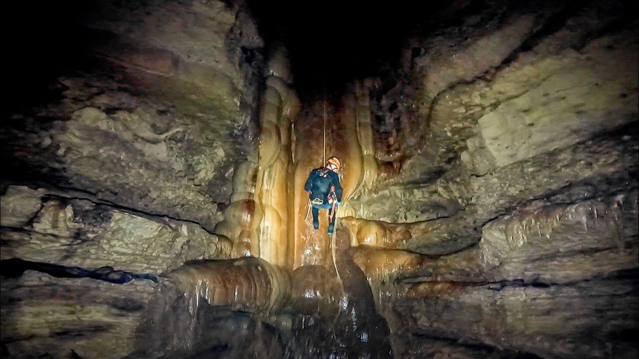 Classic Texas Caving - Underground Rivers, Waterfalls, and Huge Drops ...