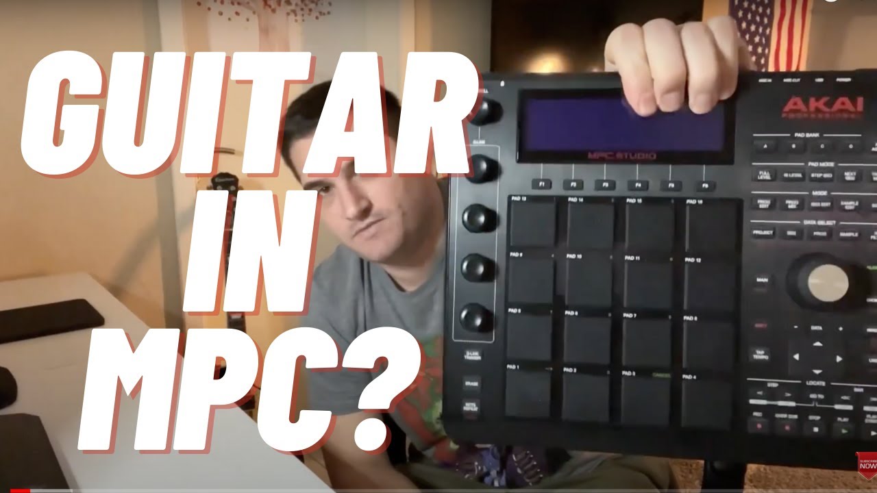 How to Record Guitar in MPC - YouTube